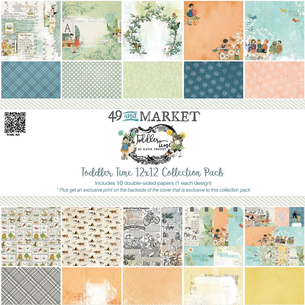 49 and Market - TODDLER TIME 12x12 Paper Pack - Collection Kit – The ...