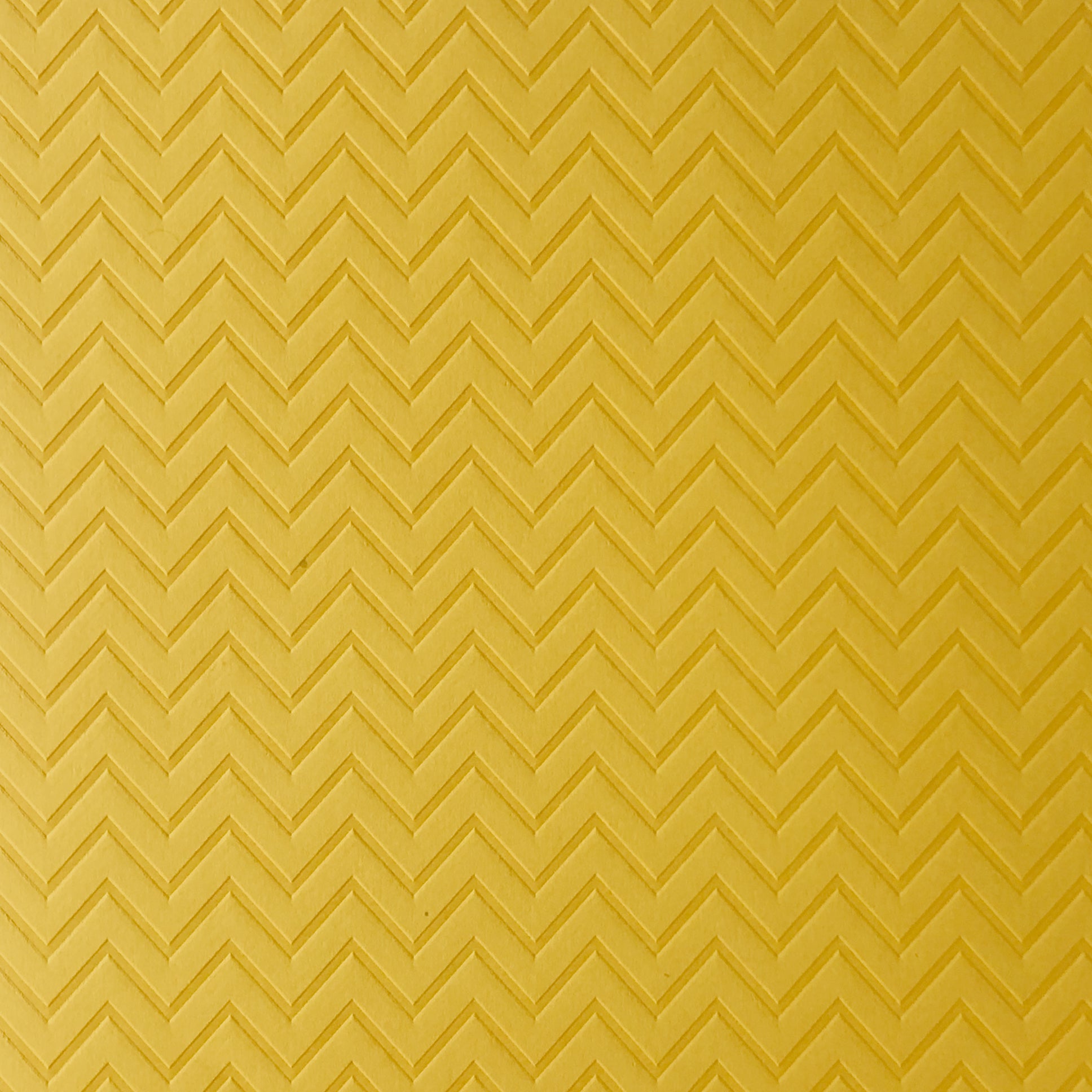 Yellow Chevron Print