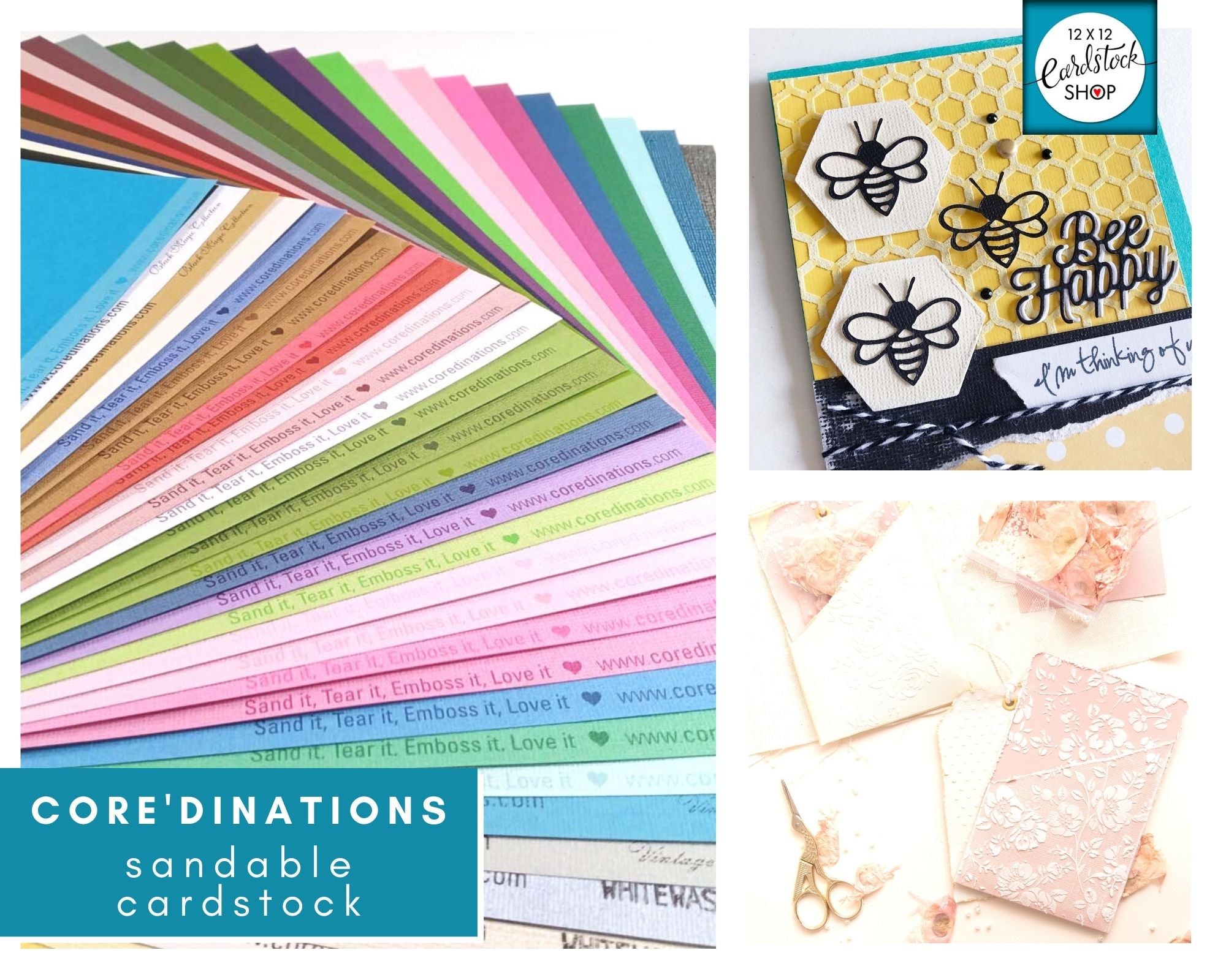 Core'dinations (ColorCore) Sandable Cardstock for Paper Crafters – The ...