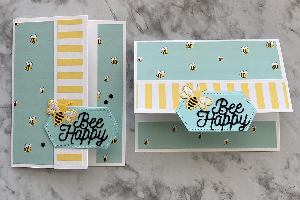 Easy Handmade Card Template Idea – The 12x12 Cardstock Shop