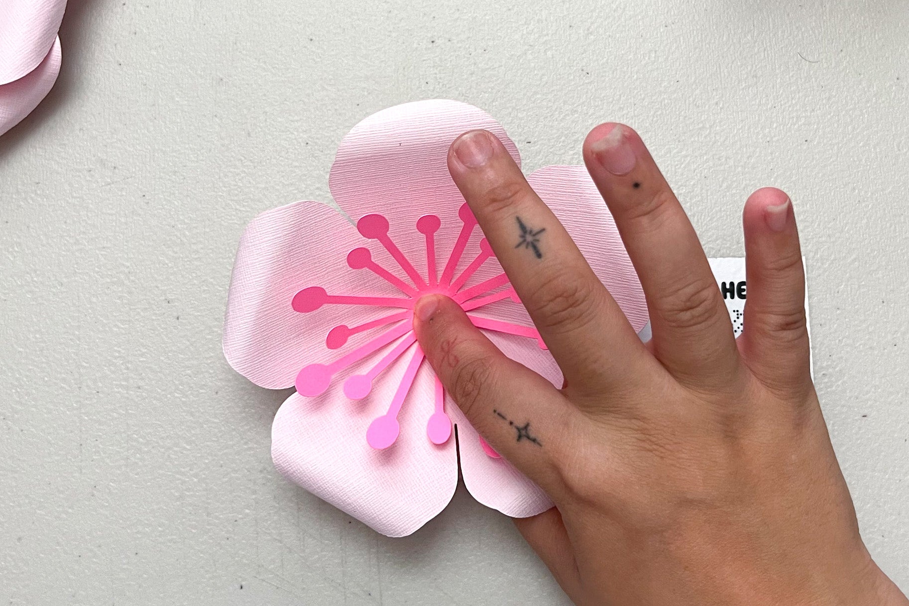 Make Paper Flower Petals