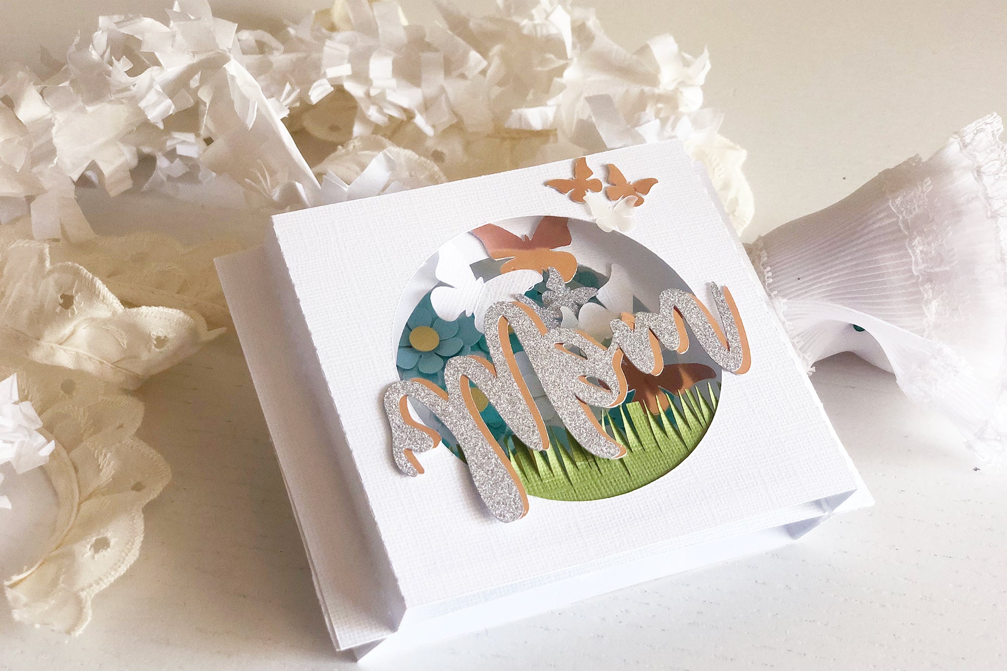 Mother's Day Shadow Box Card Tutorial – The 12x12 Cardstock Shop