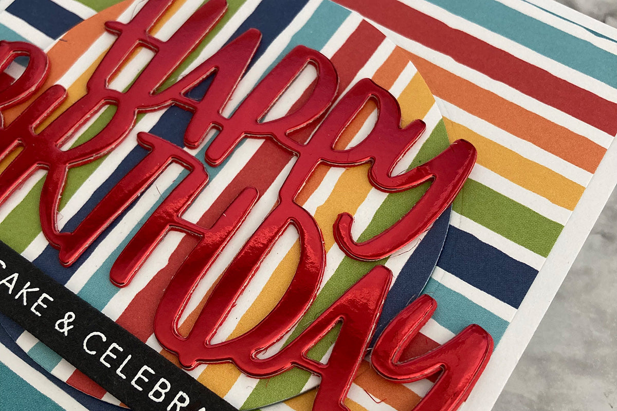 Easiest Handmade Card Tutorial Ever – The 12x12 Cardstock Shop