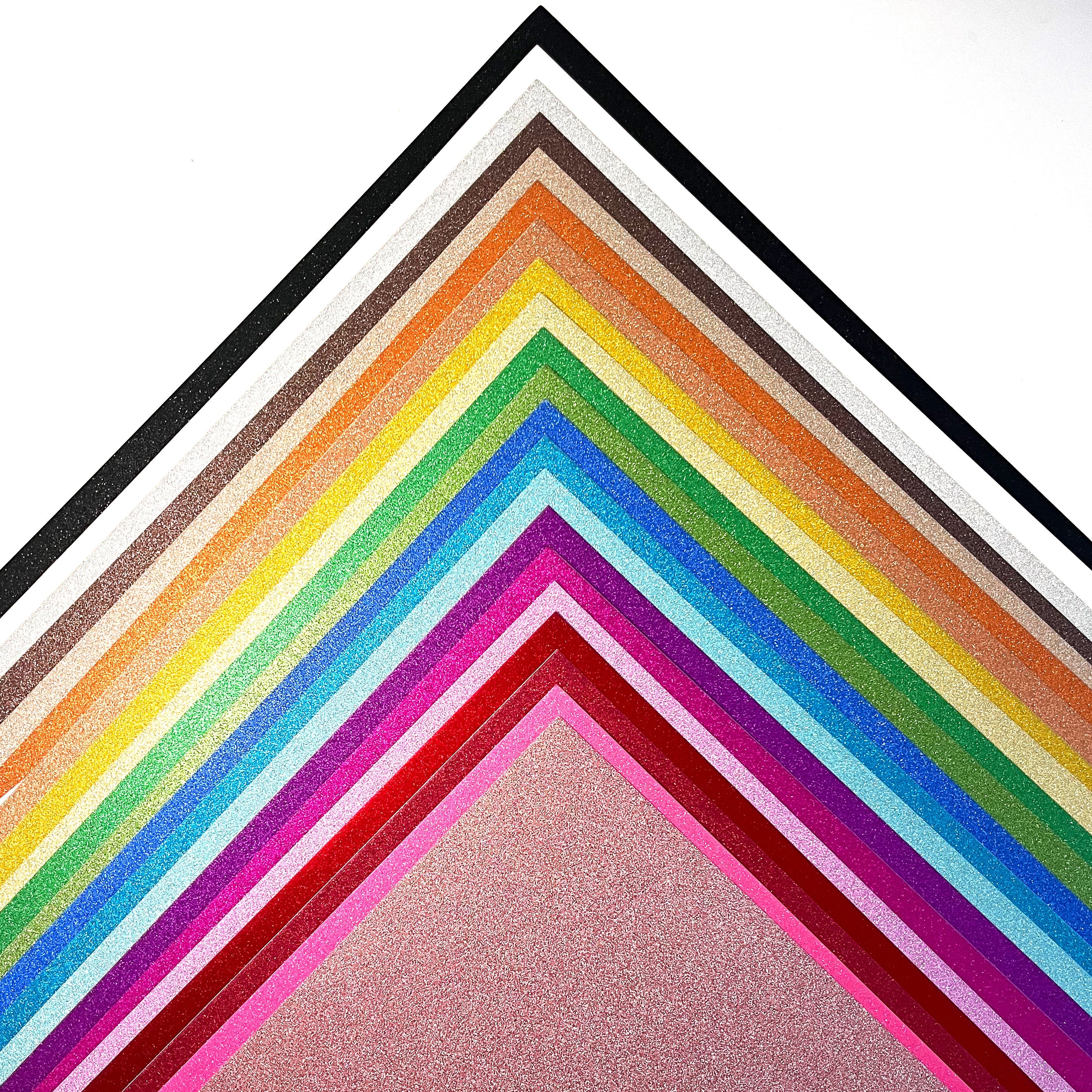 Encore WOW No Mess Fine Glitter Cardstock – The 12x12 Cardstock Shop