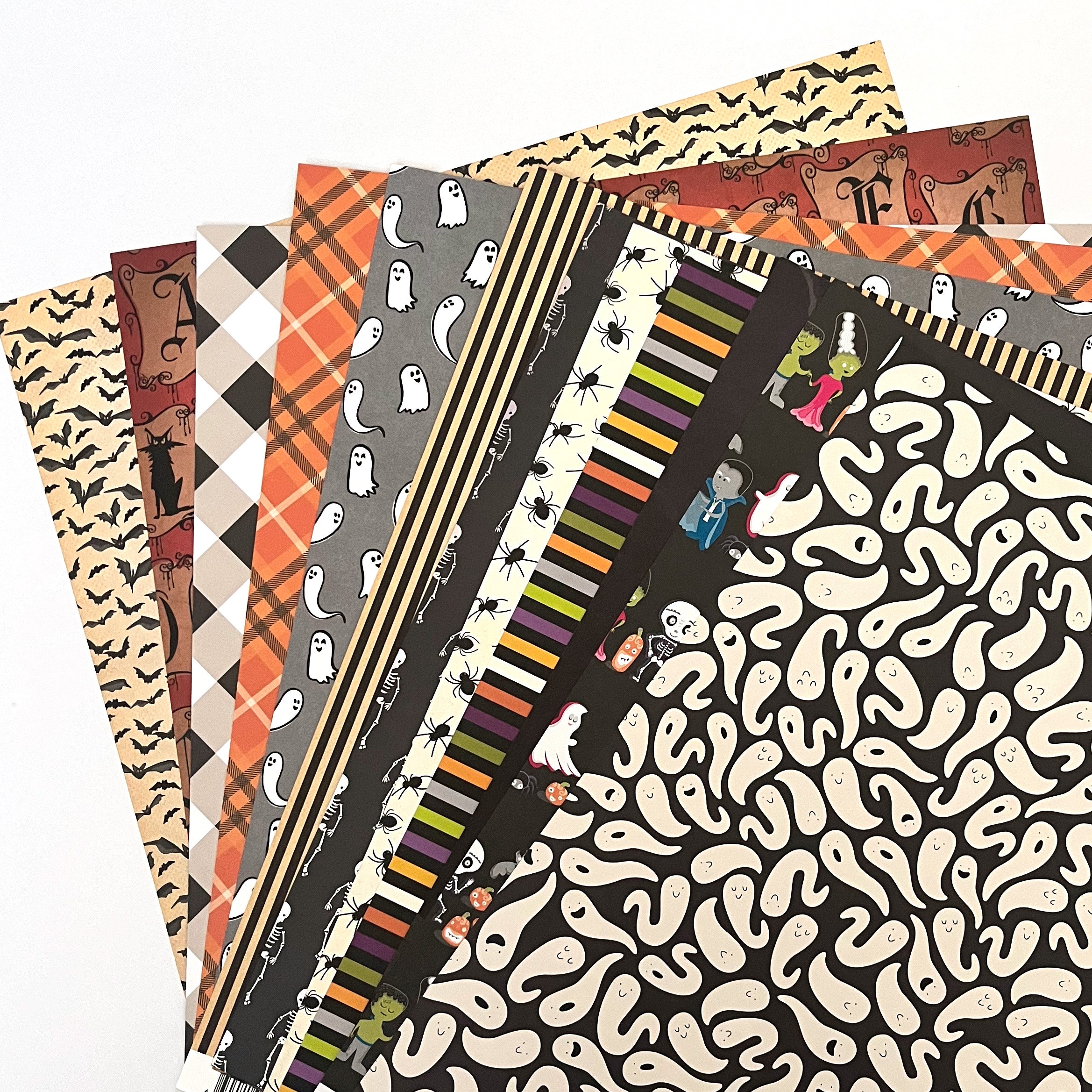 HALLOWEEN PATTERNED PAPER COLLECTION – The 12x12 Cardstock Shop