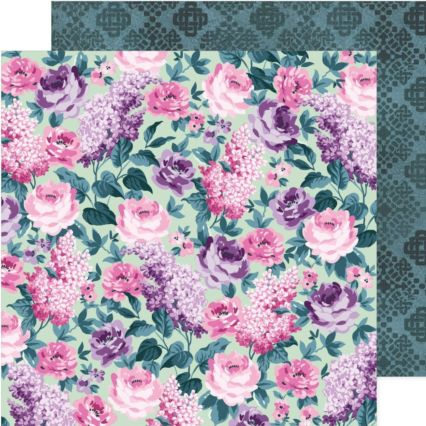 MINT LILACS - 12x12 Double-Sided Cardstock - American Crafts – The ...