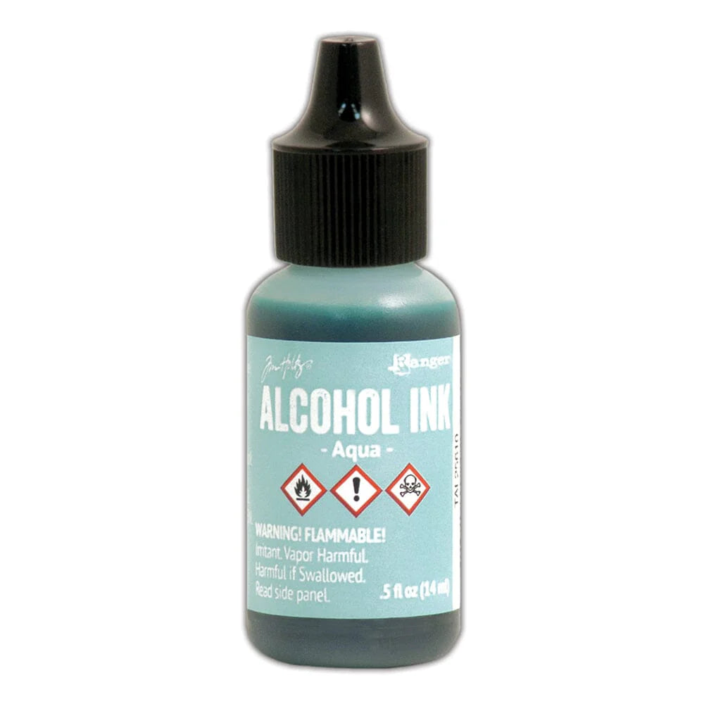 AQUA Tim Holtz Alcohol Ink - Ranger – The 12x12 Cardstock Shop