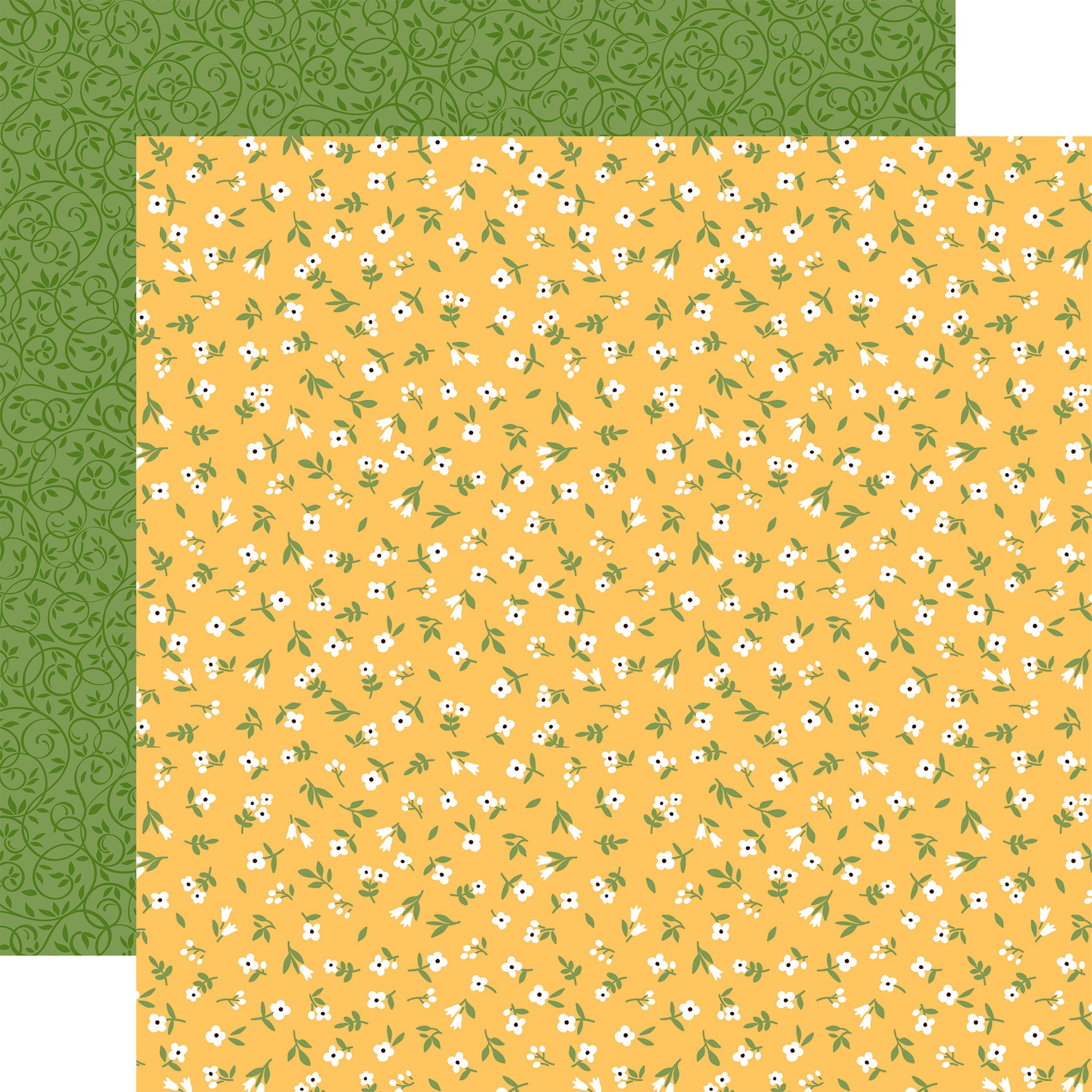 SWEET STEMS - 12x12 Double-Sided Patterned Paper - Echo Park Paper ...