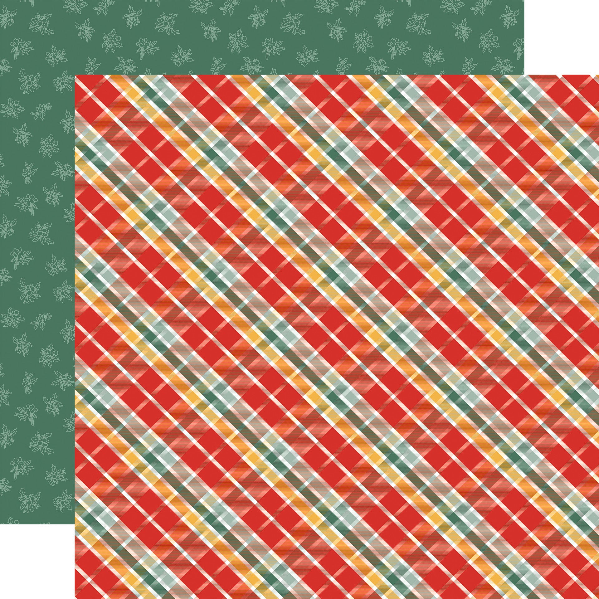JOYFUL PLAID - 12x12 Patterned Cardstock - Carta Bella – The 12x12 ...