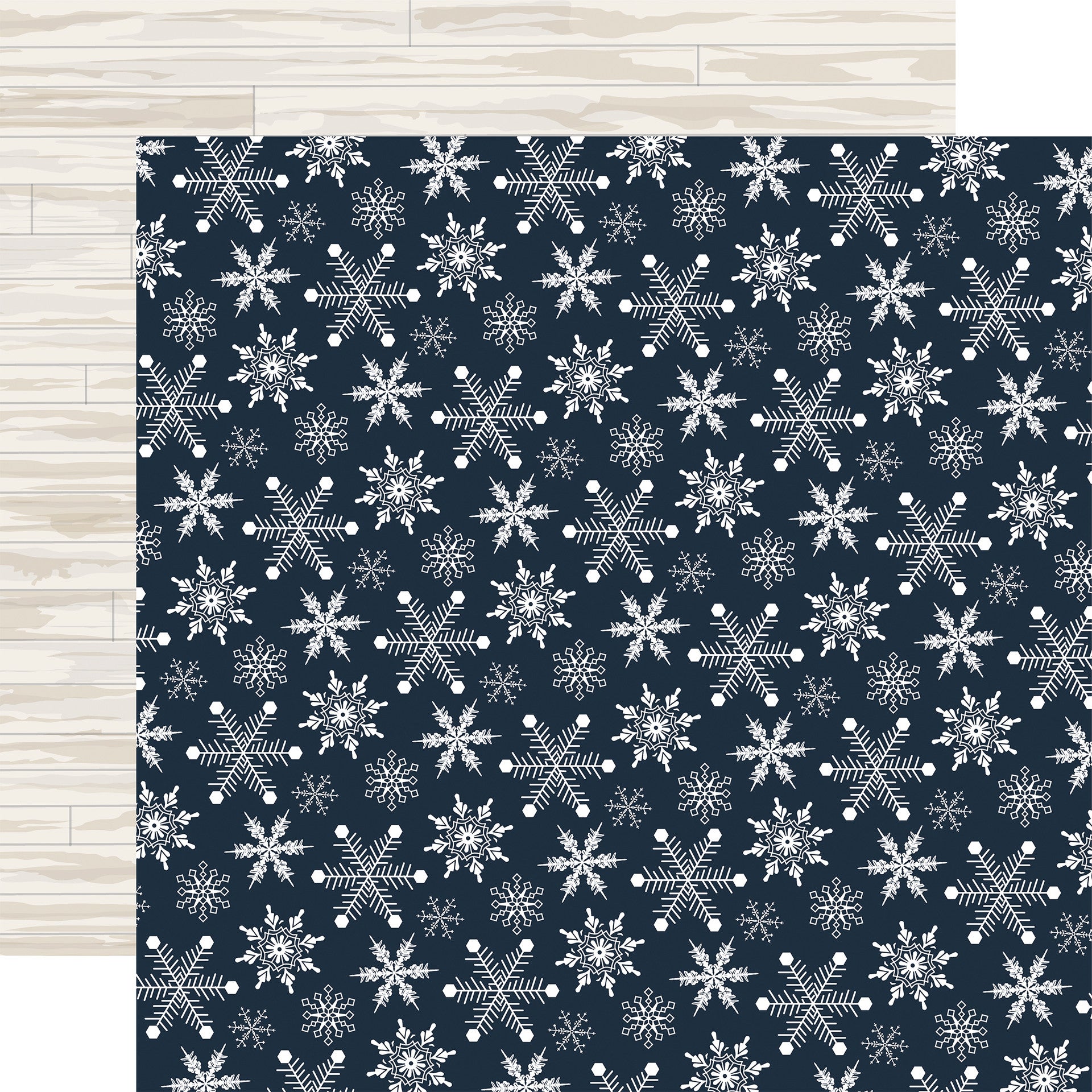 WINTER WHITEOUT - 12x12 Patterned Cardstock - Carta Bella – The 12x12 ...