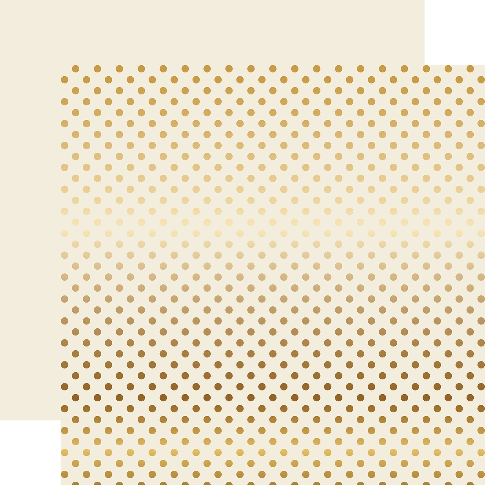 IVORY GOLD FOIL DOT - 12x12 Dots & Stripes Cardstock – The 12x12 ...