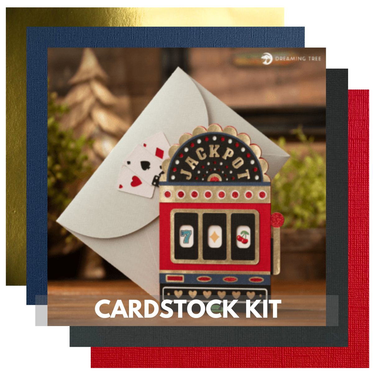 DREAMING TREE LUCKY PULL CARD KIT - 10 Sheets - 12x12 Cardstock Shop ...