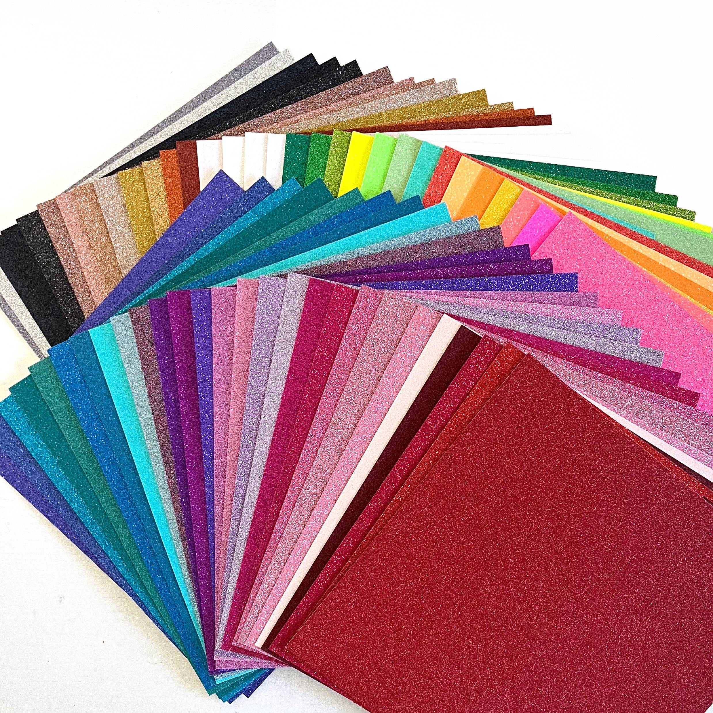GLITTER LUXE CARDSTOCK VARIETY PACK - 63 Sheets - Encore Paper – The ...
