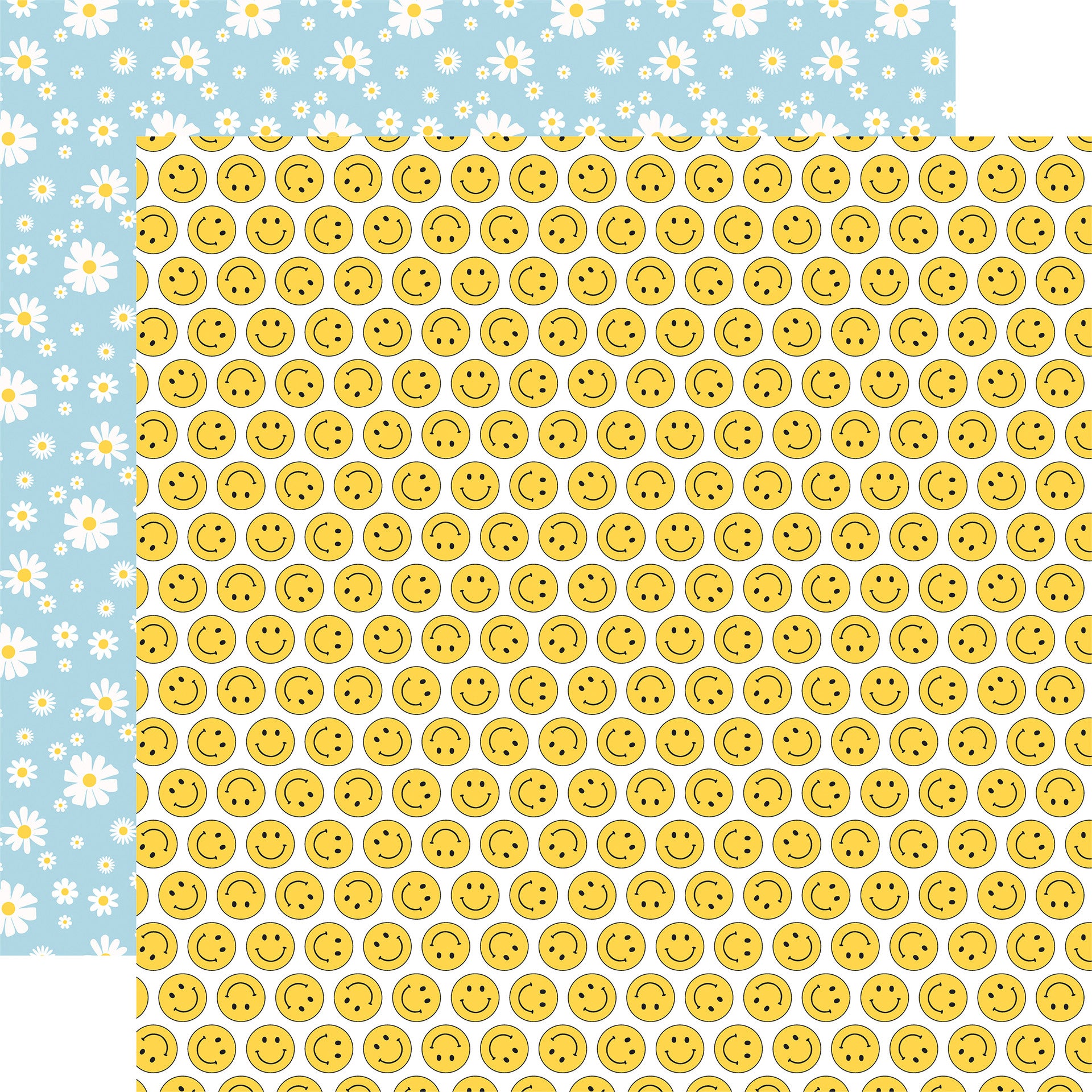 Echo Park Paper - SMILE MORE - 12x12 Double-Sided Patterned Paper – The ...