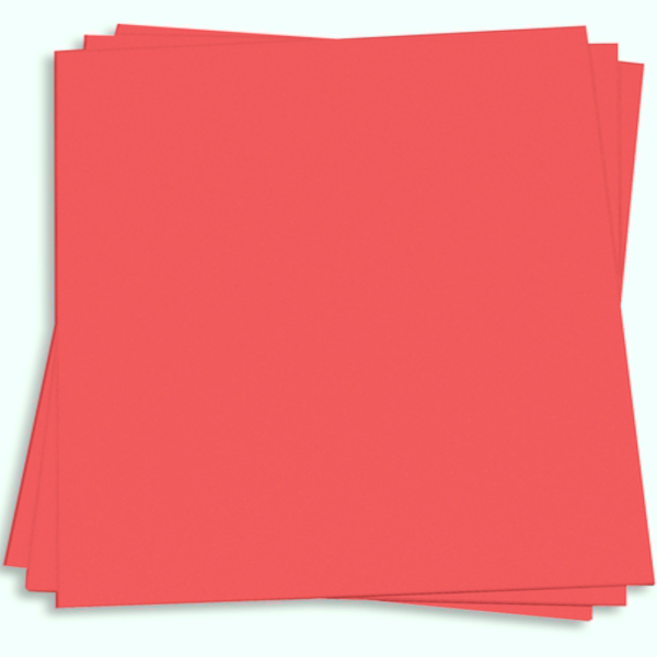 ROCKET RED - Astrobrights 65lb Smooth Cardstock - Neenah – The 12x12 ...