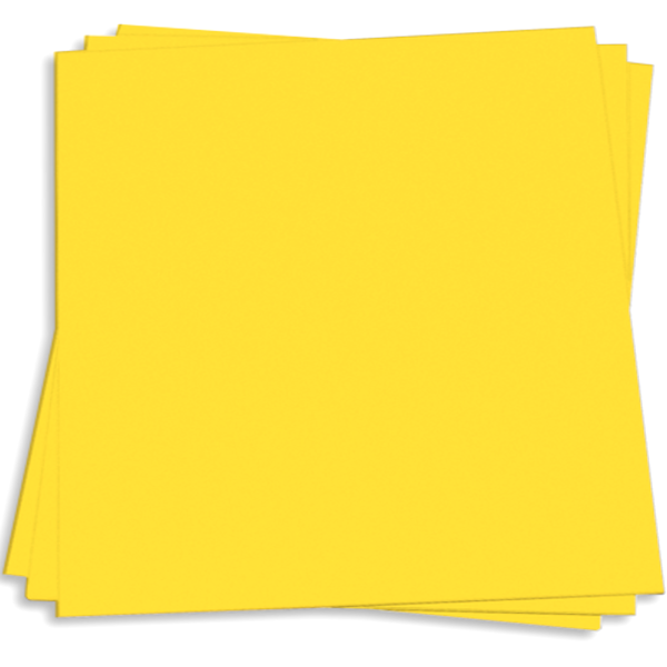 SUNBURST YELLOW - Astrobrights 65lb Smooth Cardstock - Neenah – The ...
