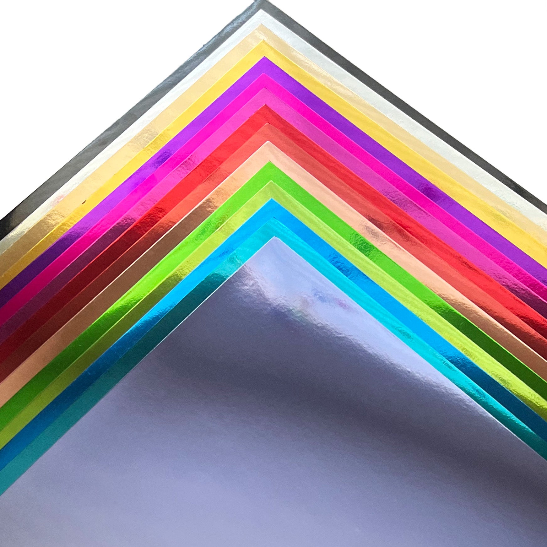 Mirror Foil Cardstock Complete Variety Pack - 12x12 Foil Cardstock - 1 ...
