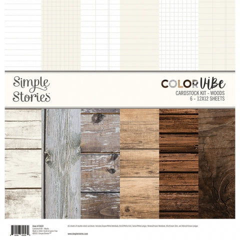 Color Vibe Cardstock Kit from Simple Stories – The 12x12 Cardstock Shop