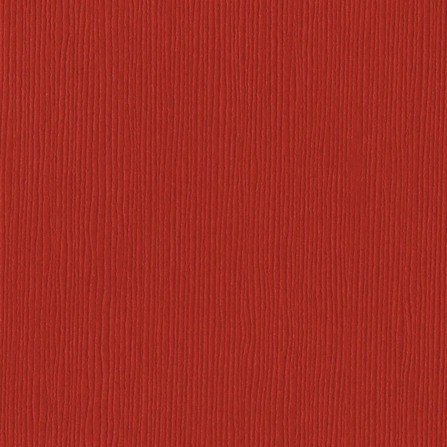 CLASSIC RED – 12x12 Red Cardstock Textured Bazzill Scrapbook Paper ...
