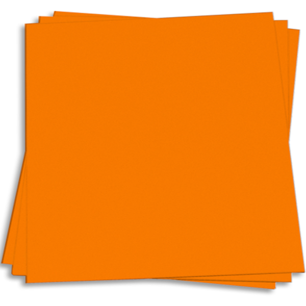 COSMIC ORANGE - Astrobrights 65lb Smooth Cardstock - Neenah – The 12x12 ...