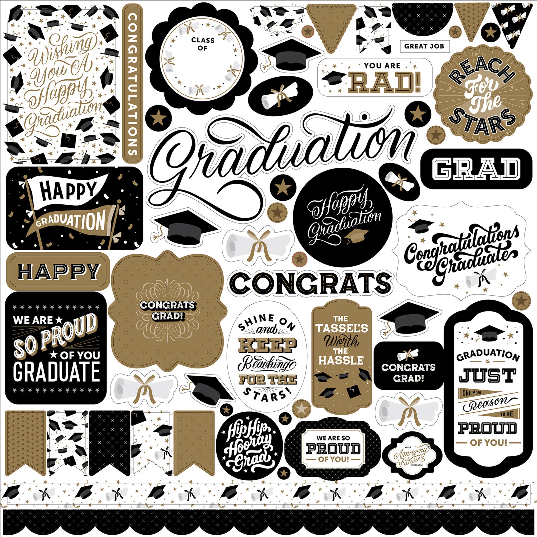 Graduation - 12x12 Collection Kit - Echo Park Paper – The 12x12 ...