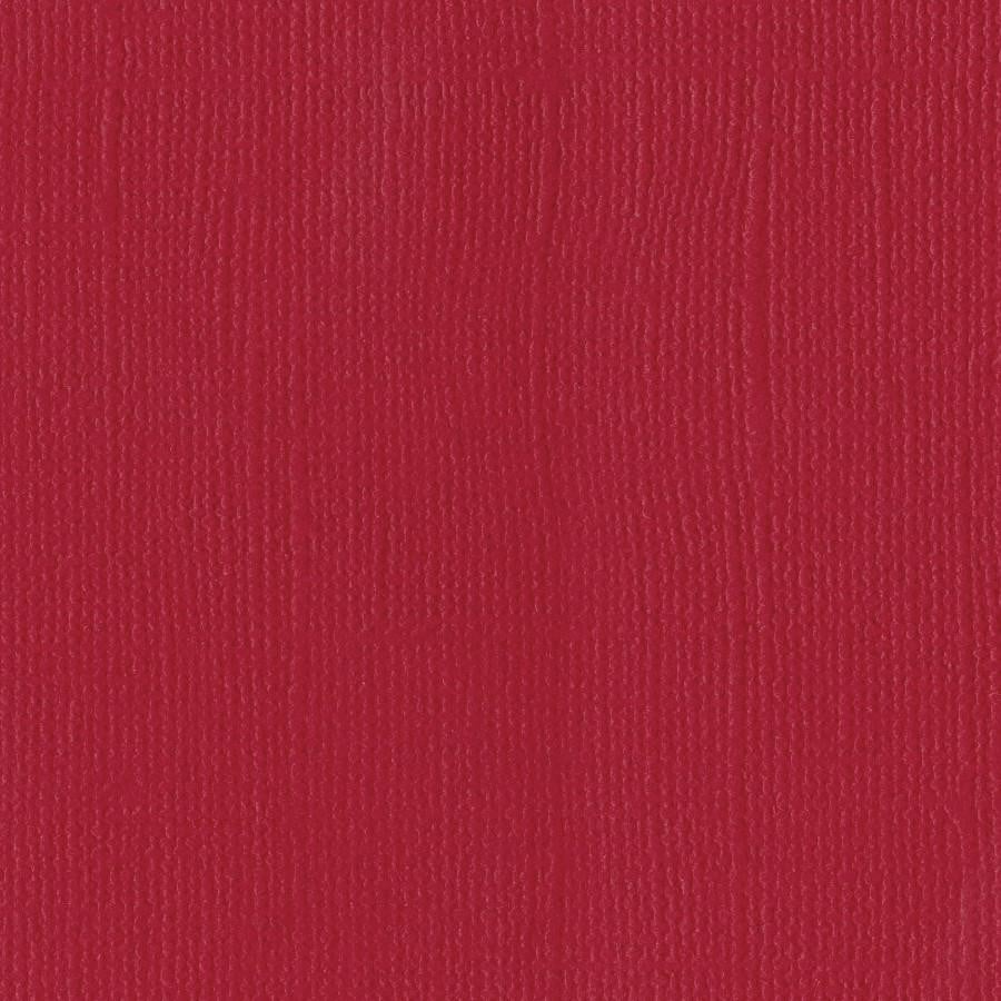 KISSES – 12x12 Red Cardstock 80 lb Textured Bazzill Scrapbook Paper ...