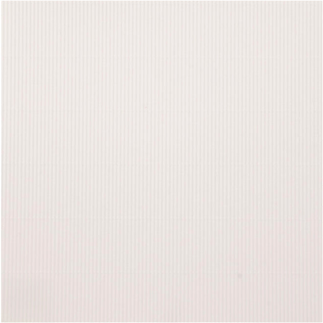 White Corrugated Cardboard Texture