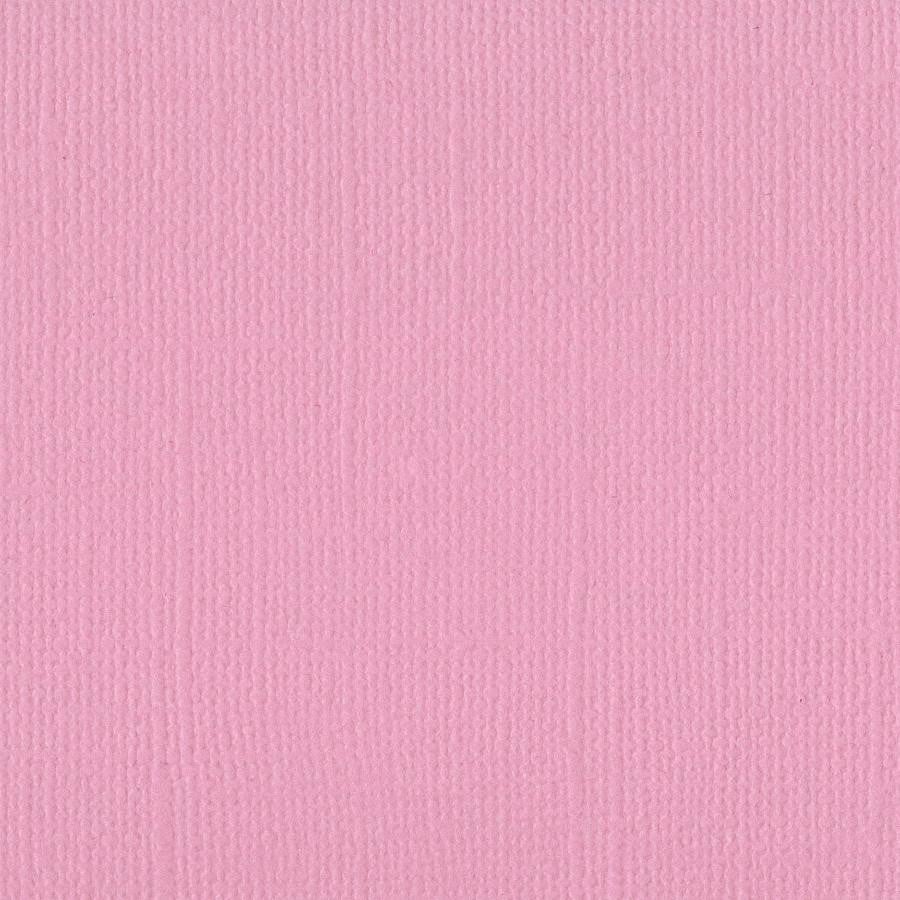 PETUNIA – 12x12 Pink Cardstock 80 lb Textured Bazzill Scrapbook Paper ...