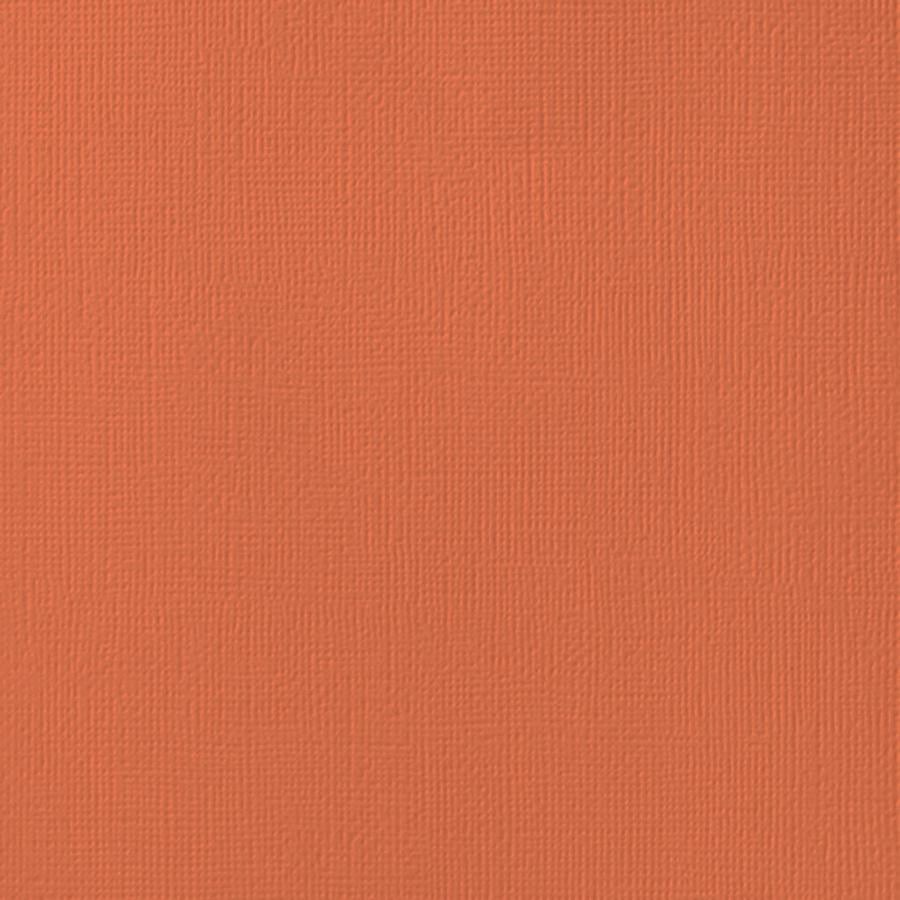 SQUASH – 12x12 Orange Cardstock American Crafts 80 lb Scrapbook Paper ...