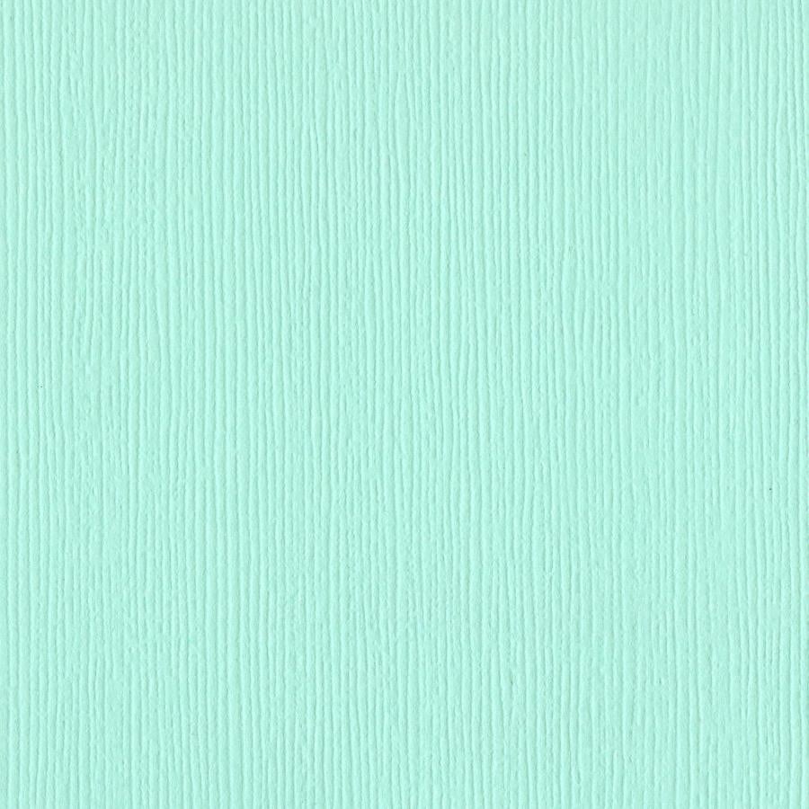 TURQUOISE MIST – 12x12 Blue Cardstock Textured Bazzill Scrapbook Paper ...