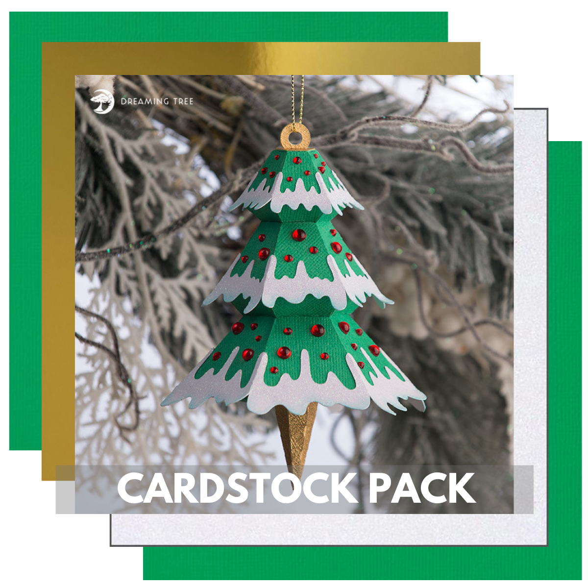 DREAMING TREE TREE ORNAMENT KIT - 4 Sheets - 12x12 Cardstock Shop – The ...