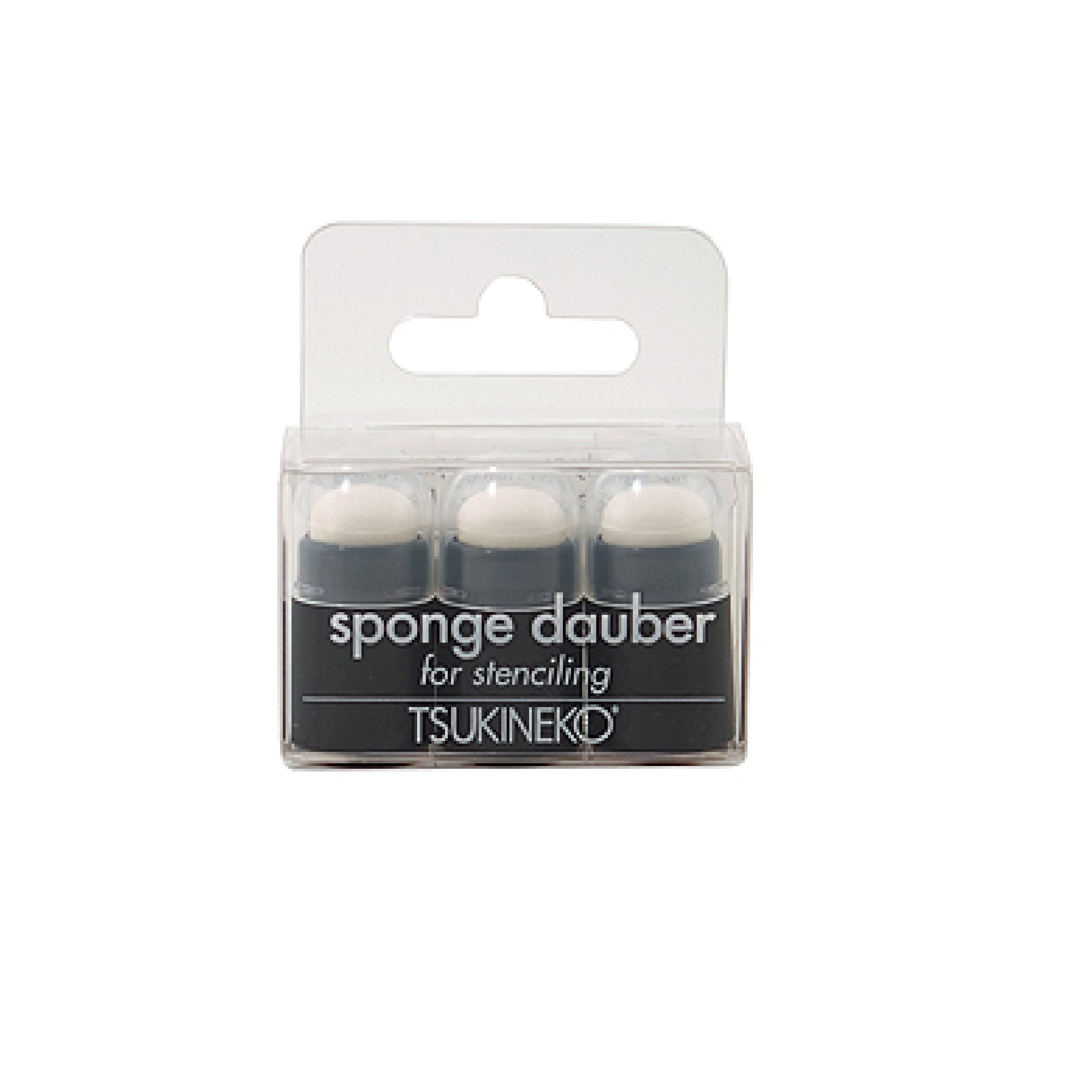 SPONGE DAUBERS WITH CAPS - 3pc - Applicator Tool - Tsukineko – The ...